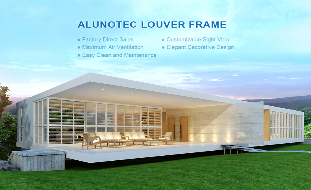 Waterproof Ventilation Garden Pergola Canopy Accessories Louvred Window ...