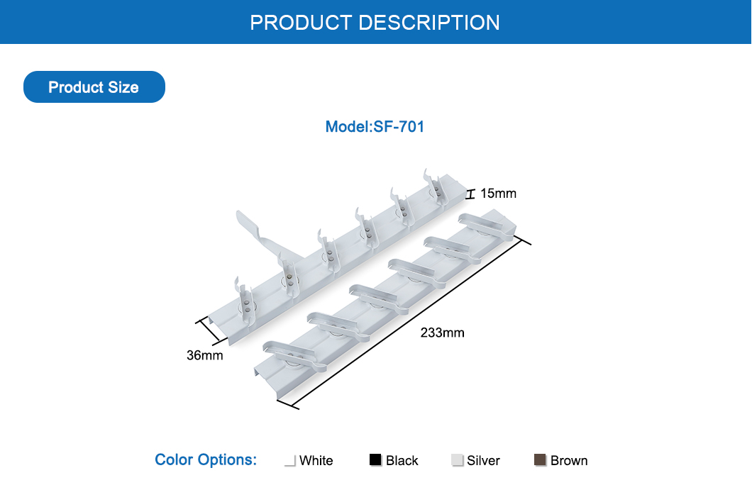 ALUNO Elegant Plastic Aluminum Louver Frame Bracket Maximum Ventilation ...